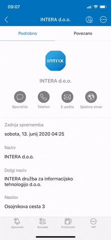 Mobilna aplikacija Intrix 2.0 | INTRIX