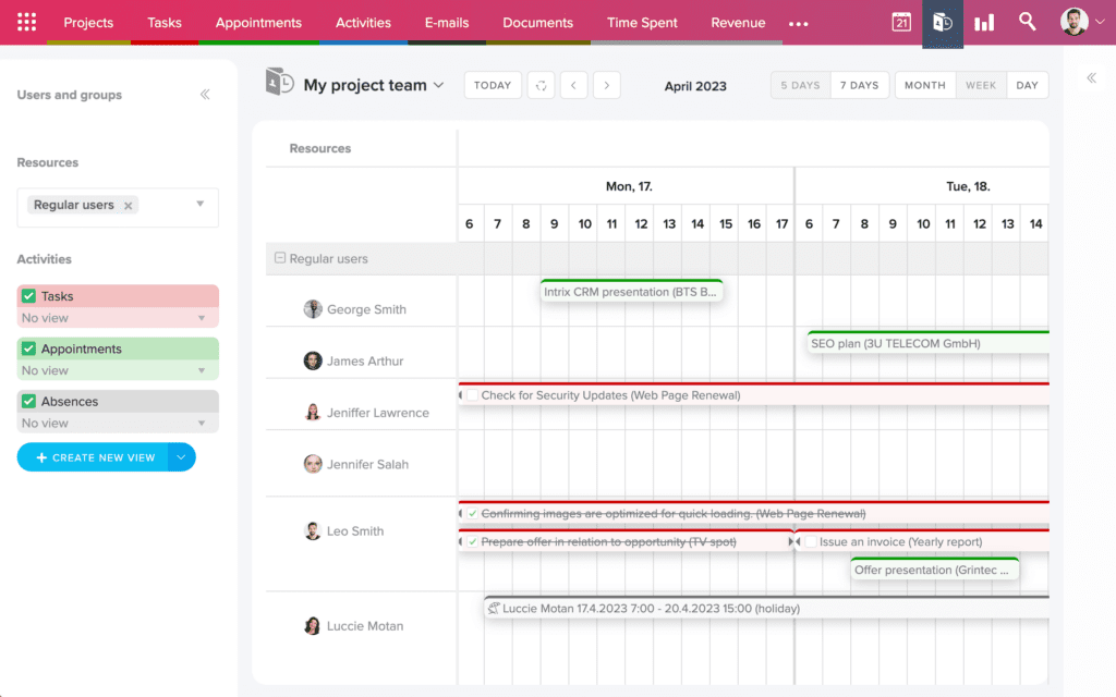 Project management | INTRIX
