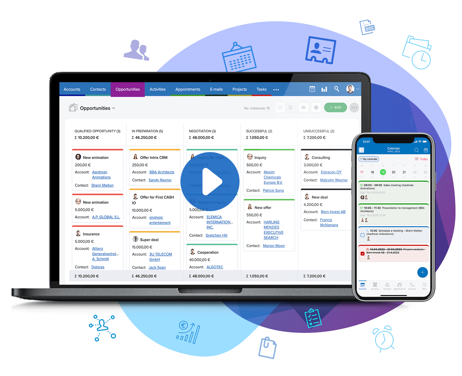 Intrix - the complete CRM and project management solution | INTRIX